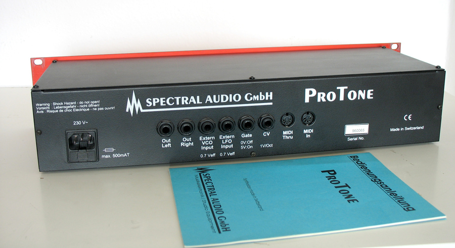 MATRIXSYNTH: Spectral Audio Protone - Analog Synthesizer