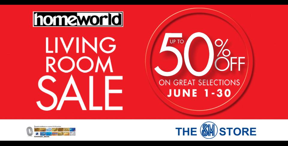 Manila Shopper: Homeworld SALE: Living Room pieces June 2013