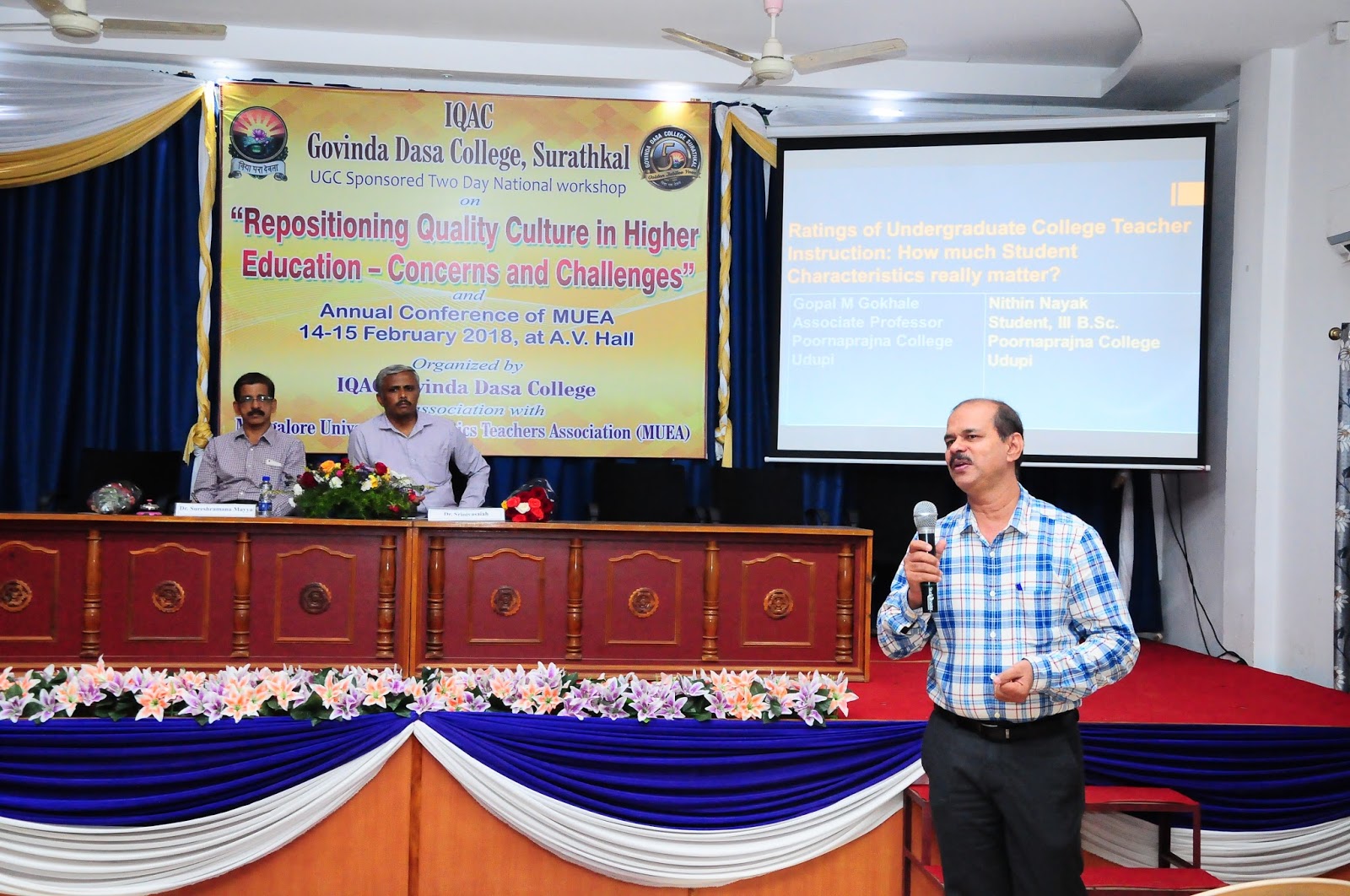 Department of PG Studies and Research, Govinda Dasa College, Surathkal ...