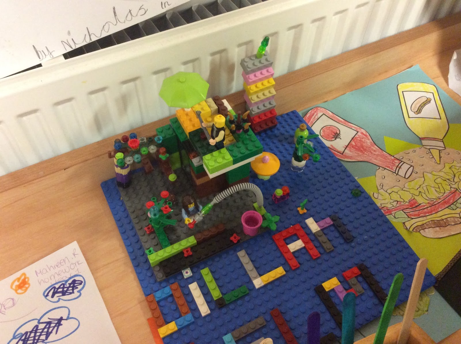 Chilcote Primary School: Year 1's 'Our Garden' homework projects