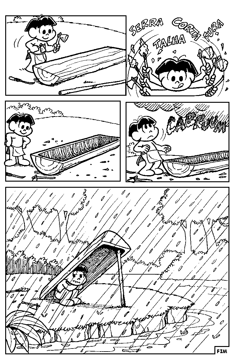 Cantinho da Professora Mônica: Dia do Índio - Com a Turma da Mônica