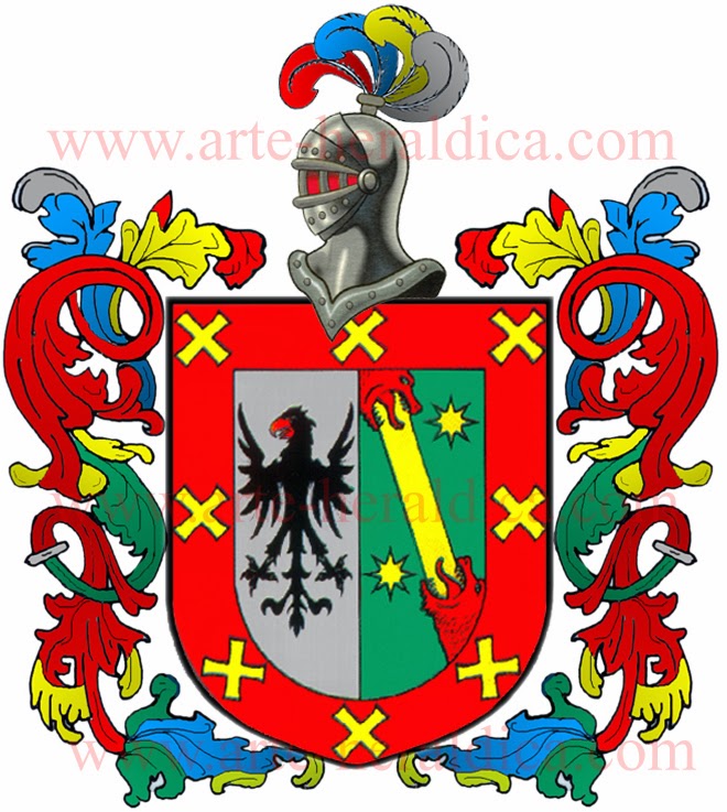 Todo de heráldica: alcocer escudo e historia de este apellido