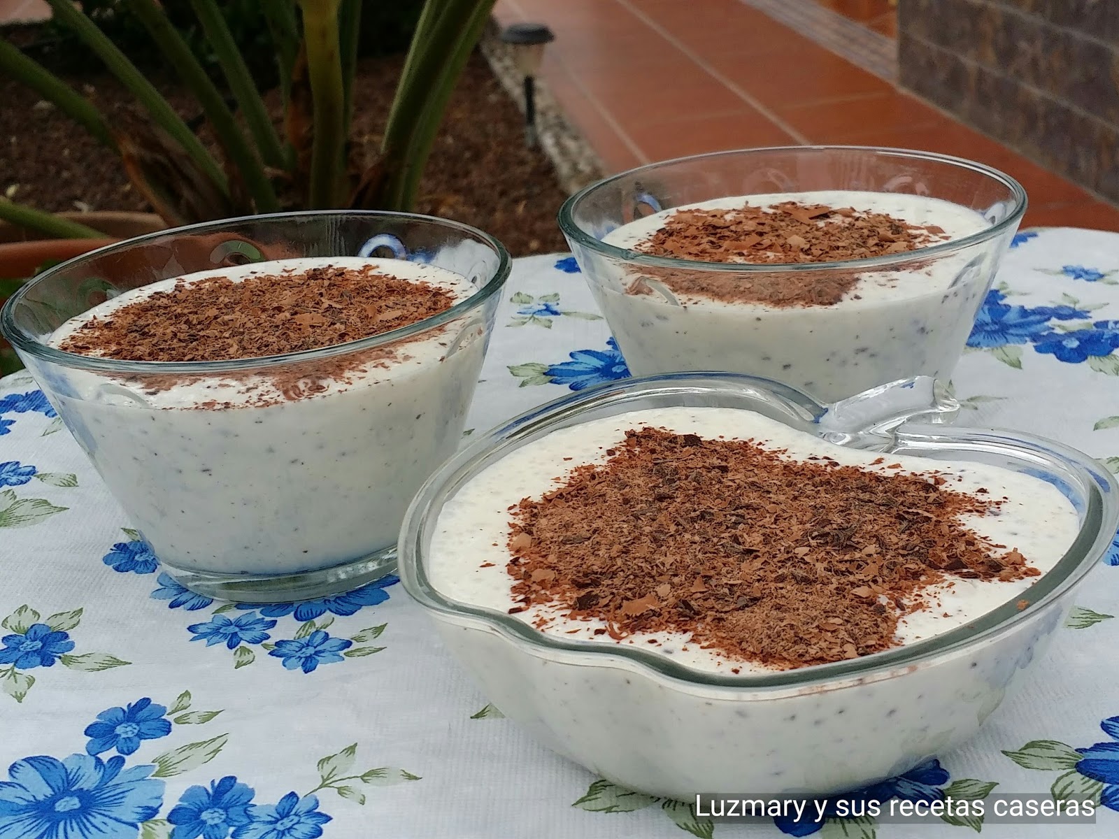 Luzmary y sus recetas caseras: POSTRE DE YOGUR GRIEGO DE STRACCIATELLA ...