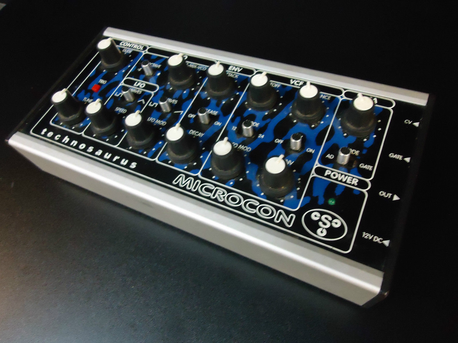 MATRIXSYNTH: TECHNOSAURUS MICROCON MONOPHONIC DESKTOP ANALOG ...