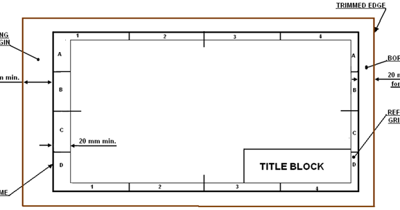 CADforYOU: Engineering Drawing Layout and Lettering