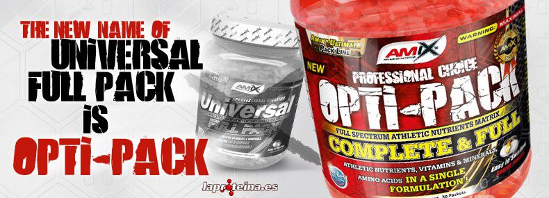 SUPLEMENTOS DEPORTIVOS: AMIX™ OPTI-PACK COMPLETE FULL 30 PAQUETES