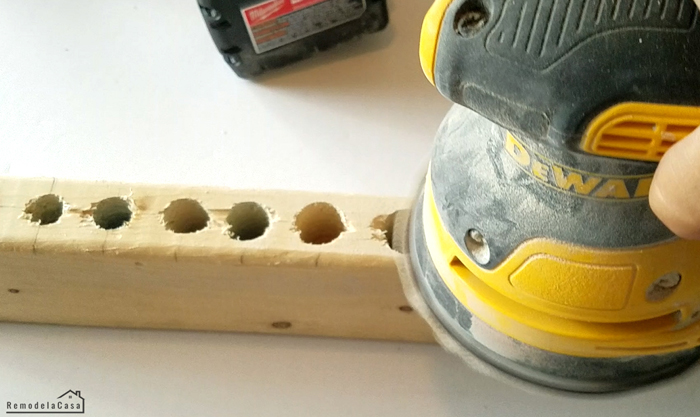 DIY - Spade Bit Holder - Remodelando la Casa