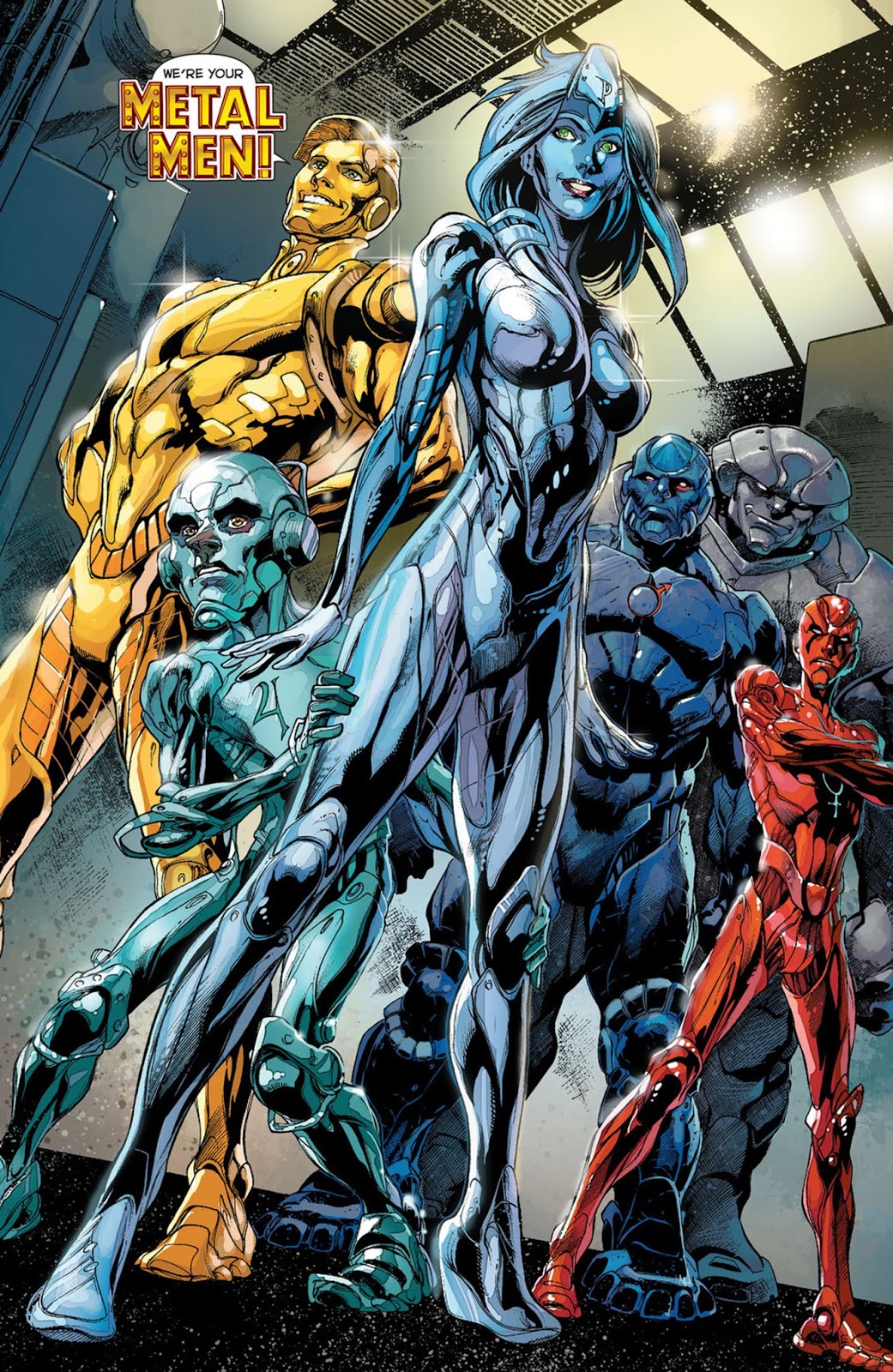 DC Universo: Metal Men ~ Multiuniverso Heroes