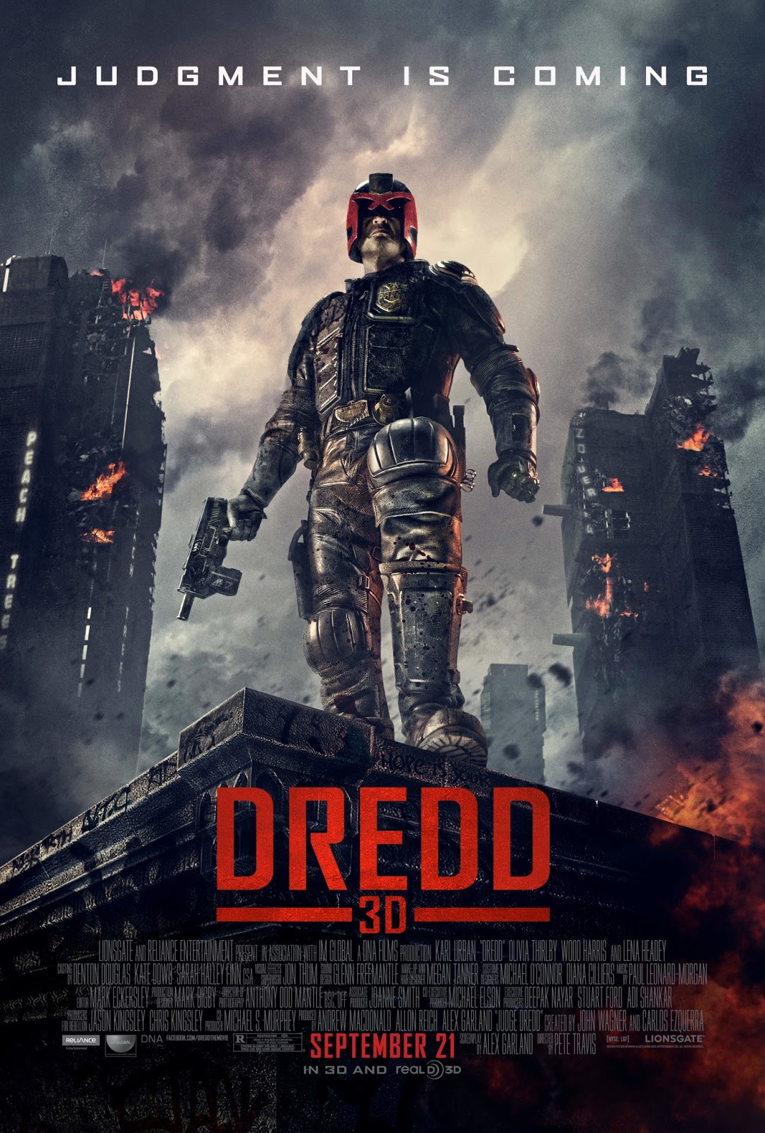 Ha ha, it's Burl!: Burl reviews Dredd! (2012)