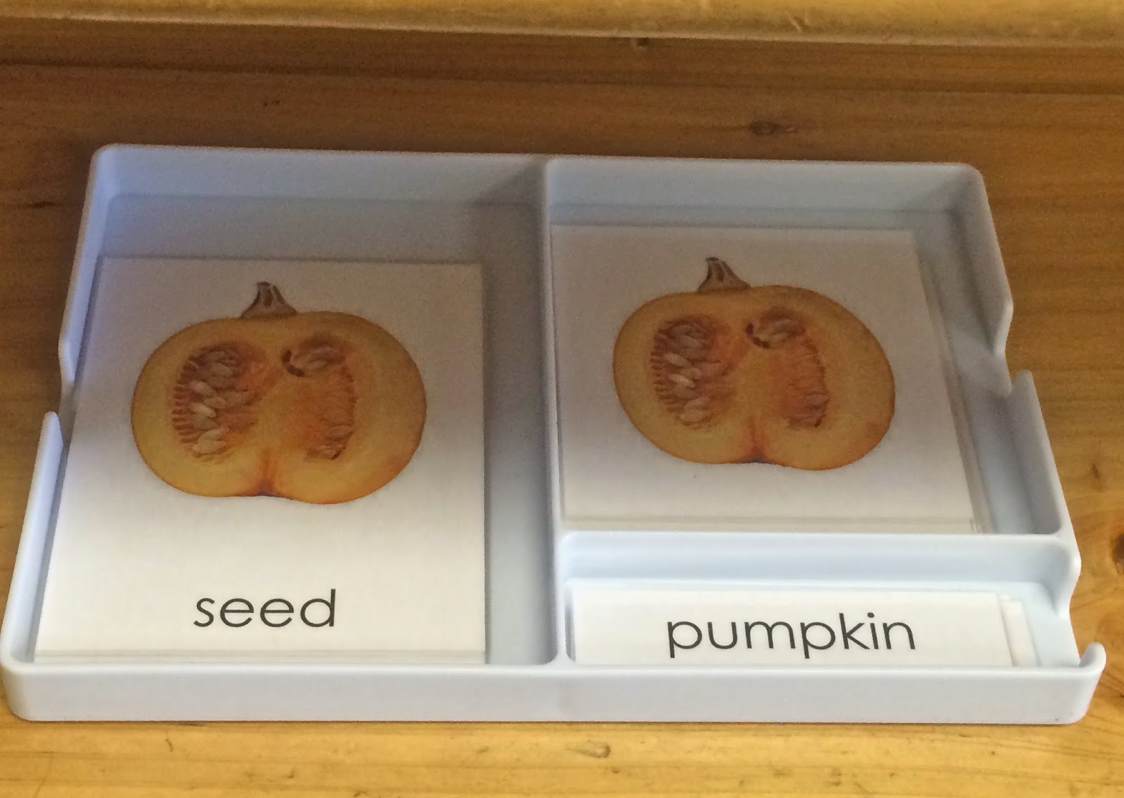 The Helpful Garden: Three-part Card Trays From Montessori Research and ...