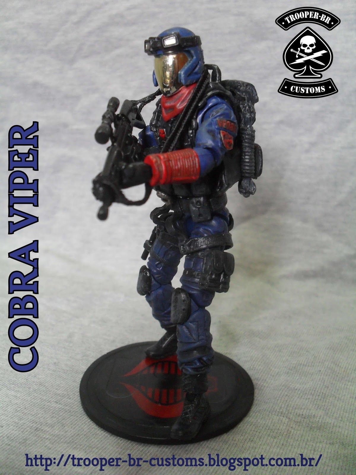 Gi joe Custom Action Figures: Cobra Viper - Infantry Trooper