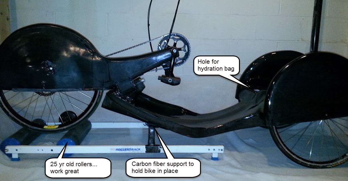 Do It Yourself Handcycle: Delta Handcyle on Rollers