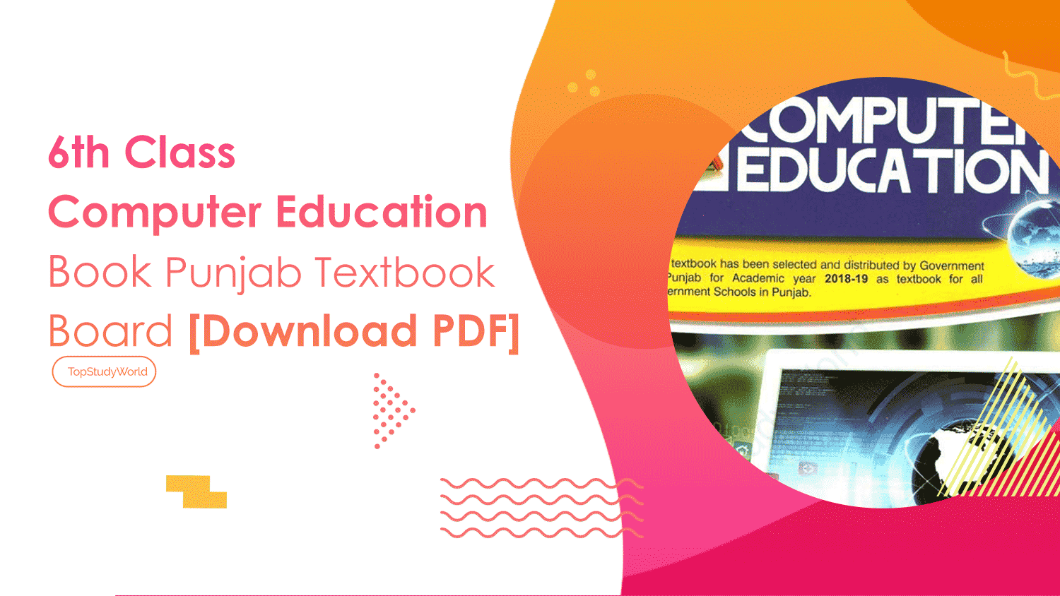 6th Class Computer Education Book Punjab Textbook Board [Download PDF ...