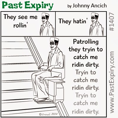 Past Expiry Cartoons and Unique Graphic Designs.