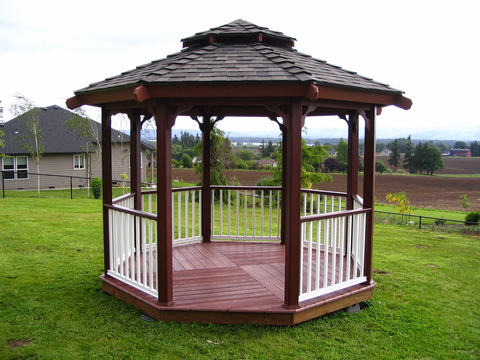 MODEL GAZEBO: Gazebo Kayu Minimalis