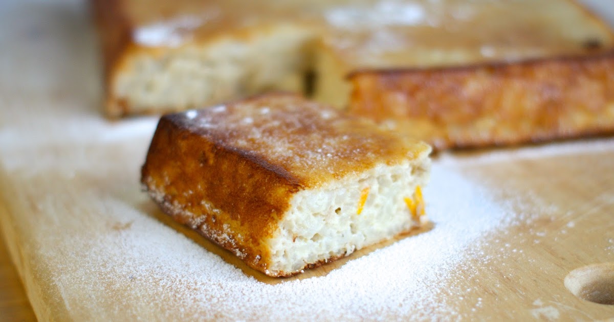 Domestic Sluttery: Gluten Free: Rhubarb and Orange Rice Cake