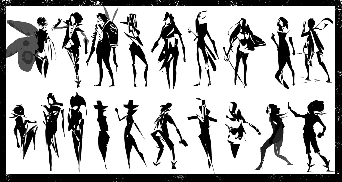 Johan Steén: Character ; Thumbnail sketches