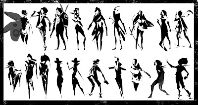 Johan Steén: Character ; Thumbnail sketches