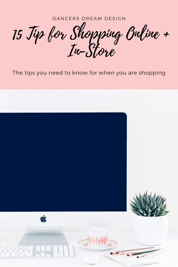 15 Tips for Shopping Online + In-Store - Productive Pixie