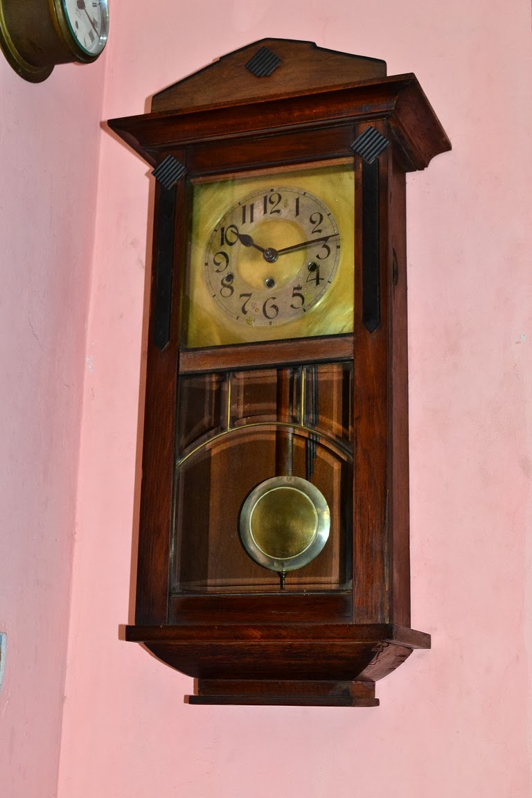 jam - jam kuno and antique stuff: KIENZLE germany wall clock 1930's