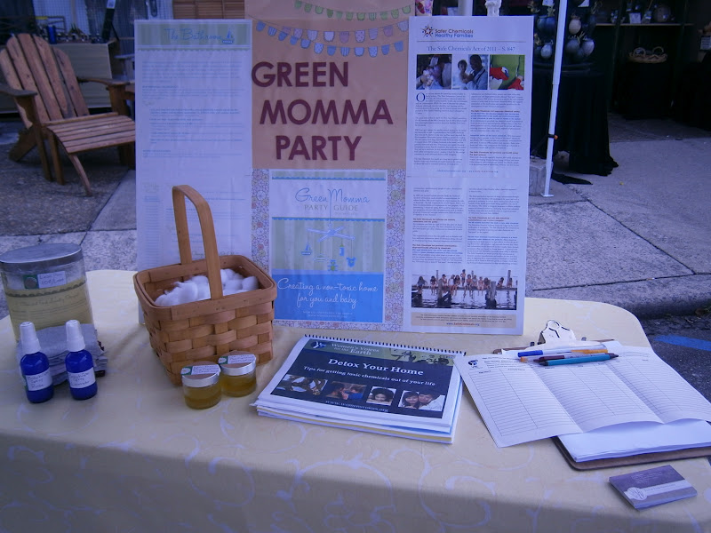 Flour Sack Mama: Green Momma Party a Success at Lavender Festival