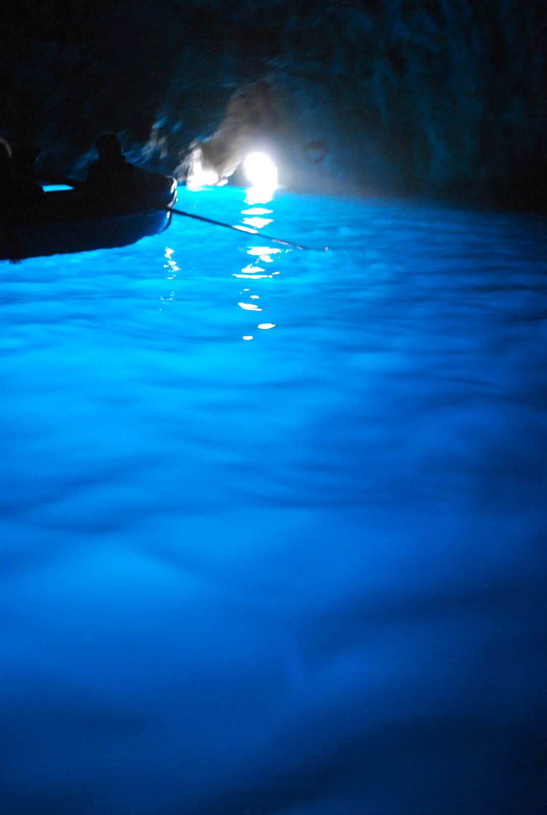 1 Month around Europe and America: Italy: Capri: The Blue Cave