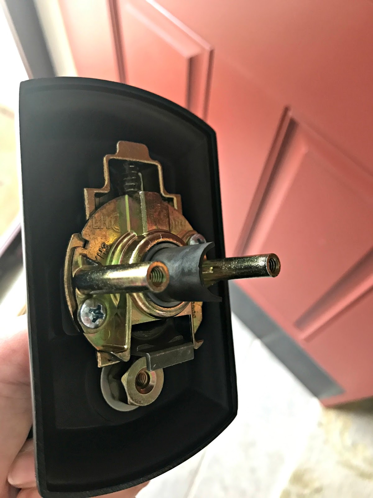 Our beautiful back door transformation! | Thrifty Decor Chick | Thrifty ...