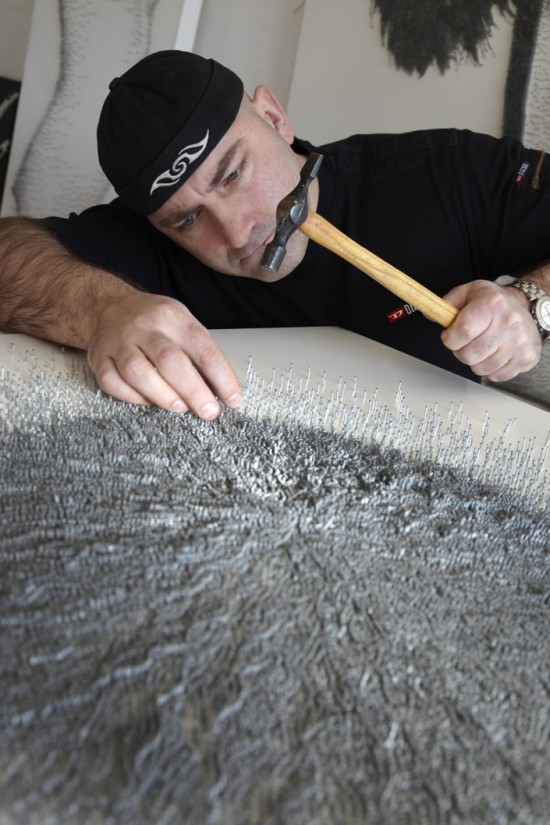 Lukisan Indah yang hanya terbuat dari Paku | VeroMons