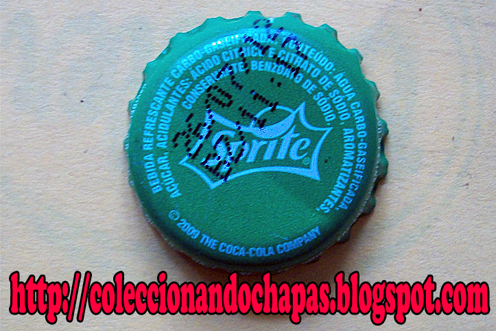 Chapas del Perú: Gaseosa Sprite - Cabo Verde