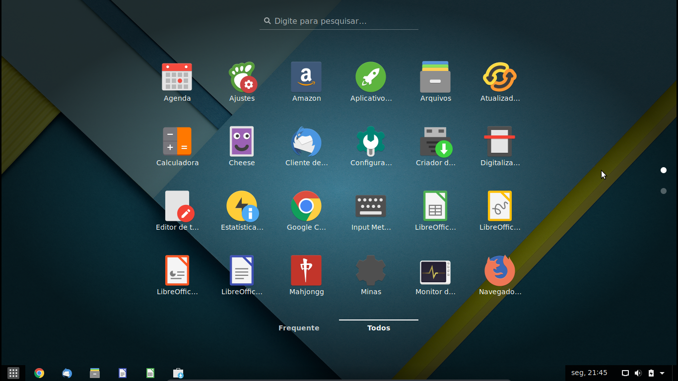 Chrome OS theme para Gnome Shell e Cinnamon