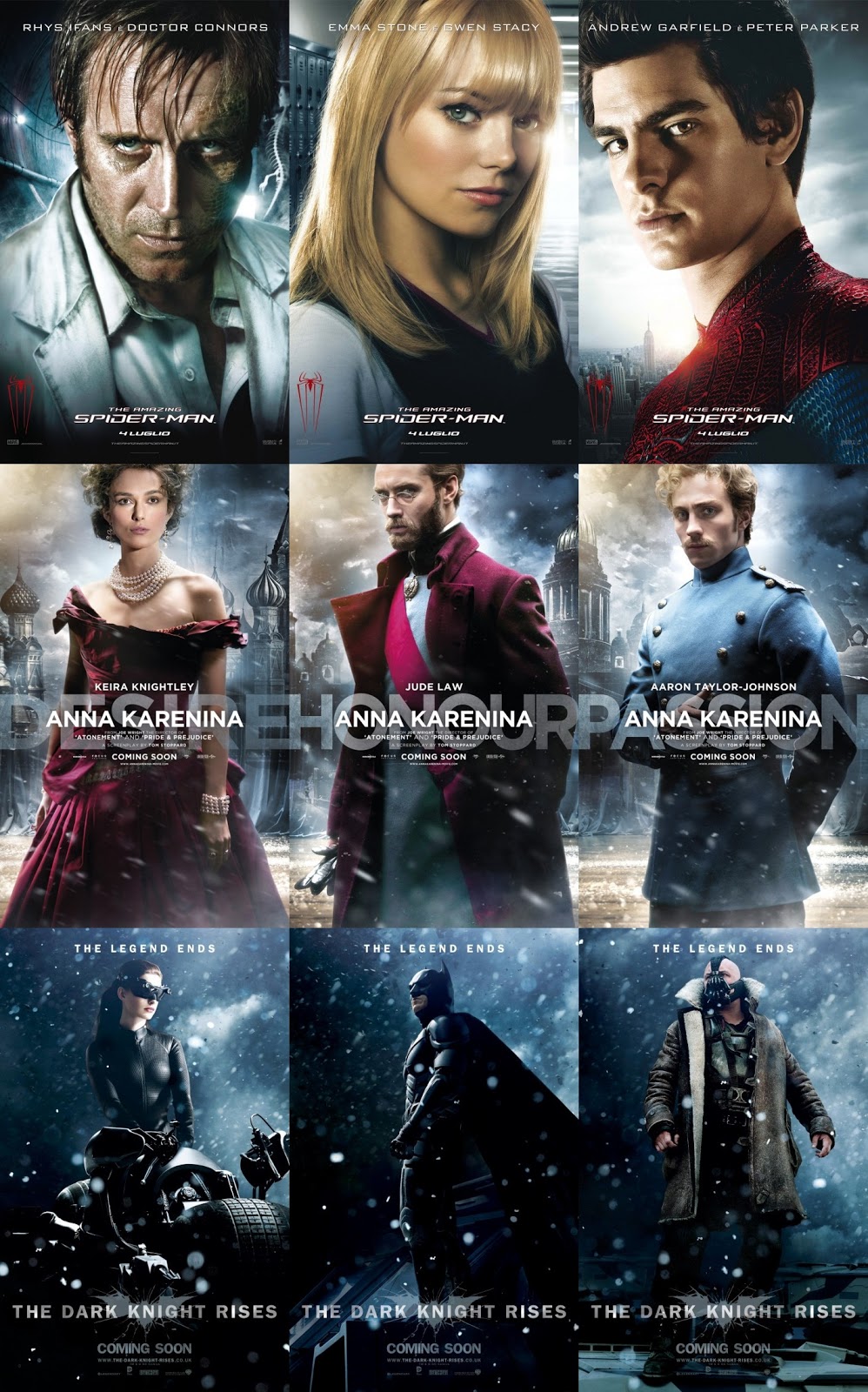 Cinematic Paradox: Poster Trends of 2012