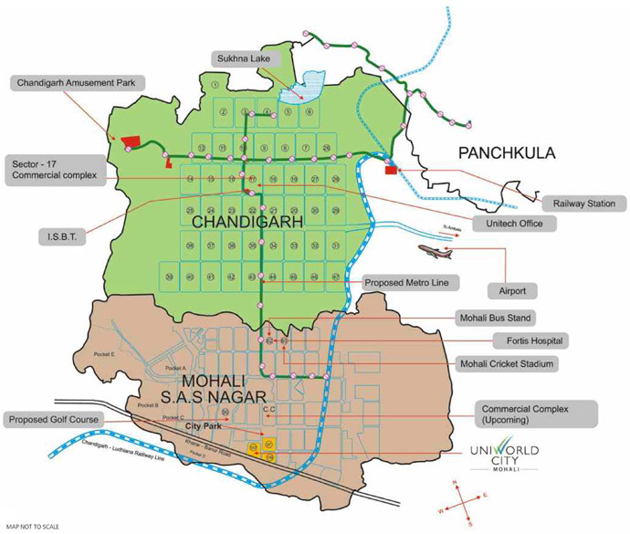 Unitech Mohali 9814164646 9814165656