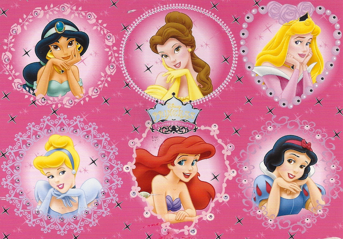 My Favorite Disney Postcards: Princess with Metallic Designs