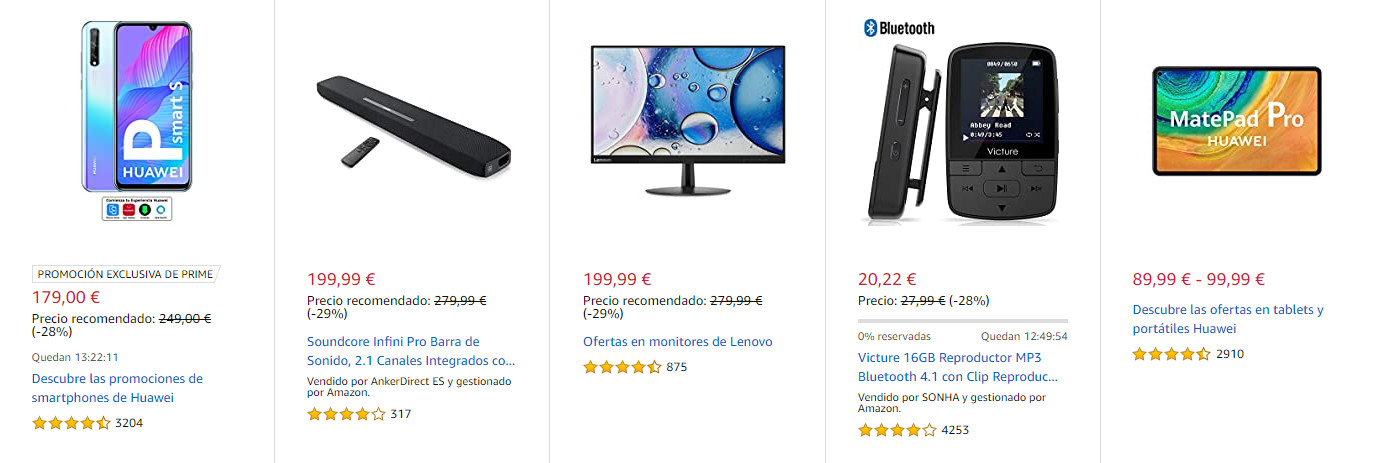 ¡Chollos 24/08 Amazon! Diez "Ofertas Destacadas", una "Oferta del Día ...