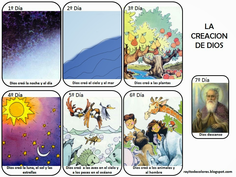 SGBlogosfera. Amigos de Jesús: LA CREACIÓN DE DIOS