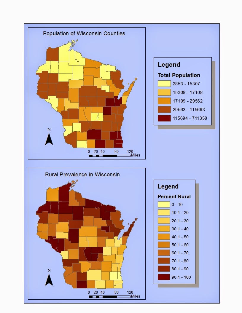 Geography 335 GIS Lab Portfolio: Lab 3: Downloading and Mapping GIS Data