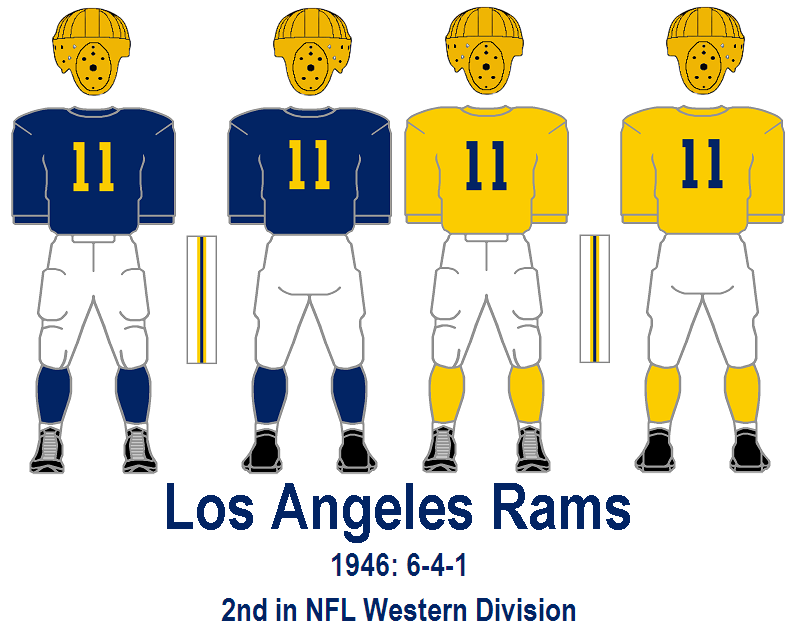 Bill's Update Blog: 1946-47 Los Angeles Rams