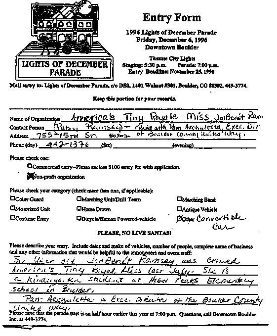 Solving the JonBenet Ramsey Case: More Handwriting Evidence -- Part 4 ...