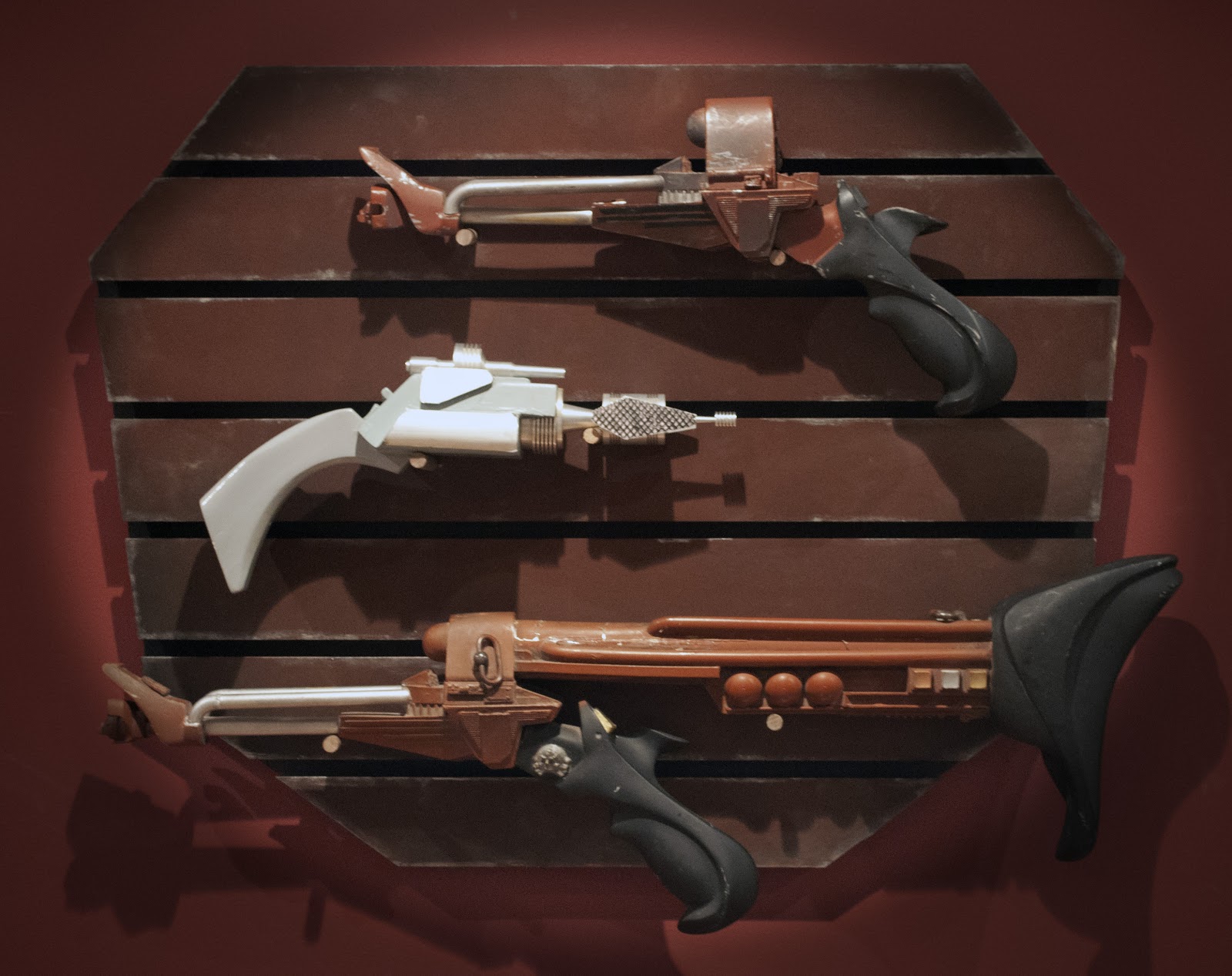 Wrath of Dhan Star Trek Prop Blog: Klingons!! Part 2: Weapons Display