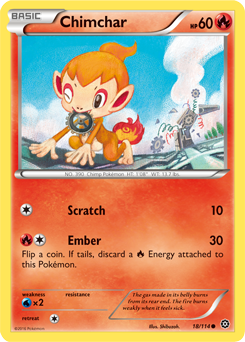 Chimchar -- Steam Siege Pokemon Card Review | PrimetimePokemon's Blog