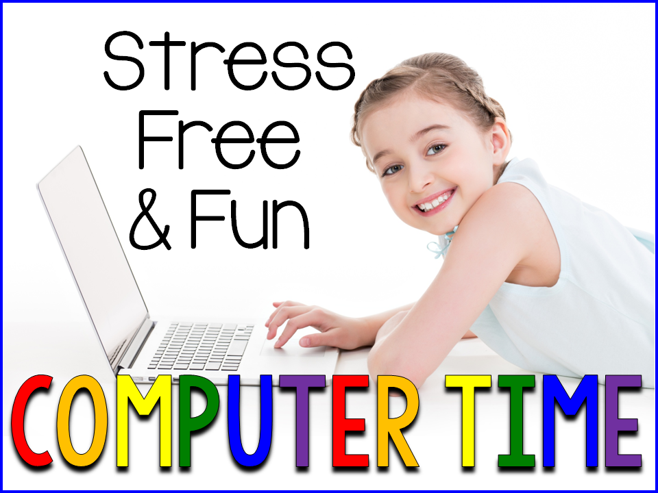 NEW Computer Center Sheet and a FREEBIE - Sharing Kindergarten