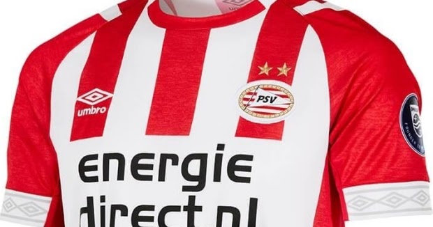 Umbro lança a nova camisa titular do PSV Eindhoven - Show de Camisas