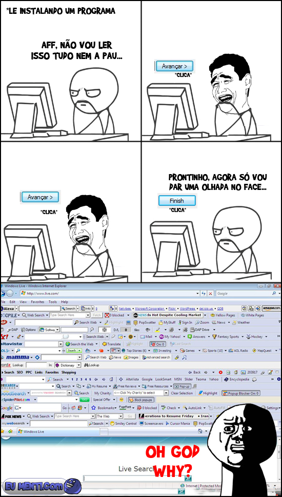 s.o.s memes: Instalando programa