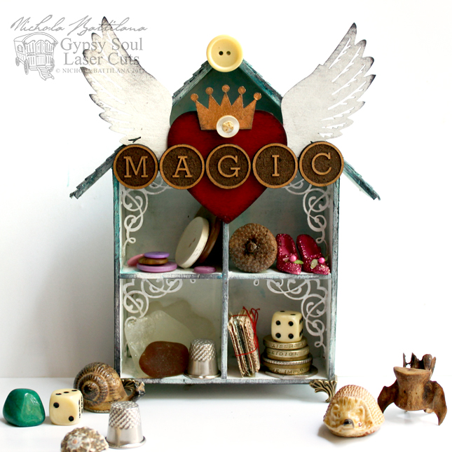 Pixie Hill: Magic House Box Shrine with Tutorial