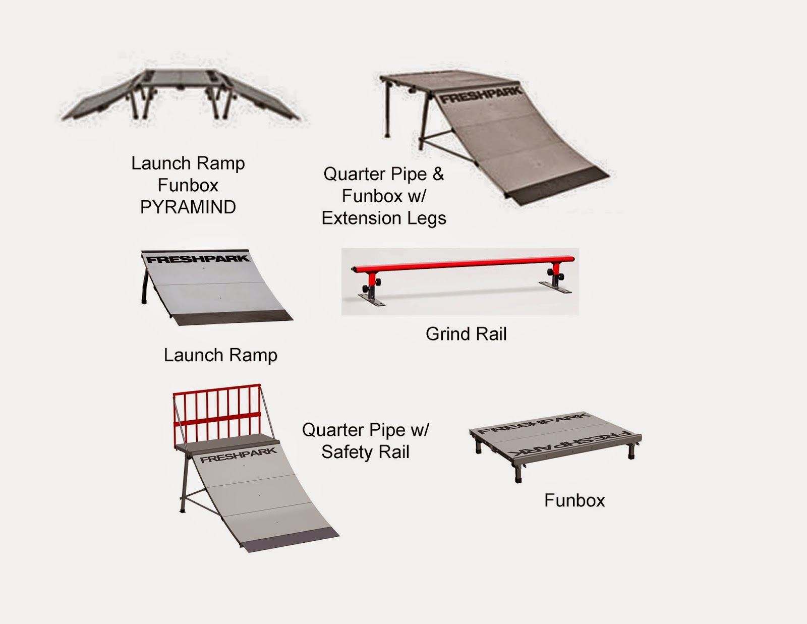 Vermin Scooter Shop: FRESHPARK RAMPS & RAILS BACK IN STOCK!