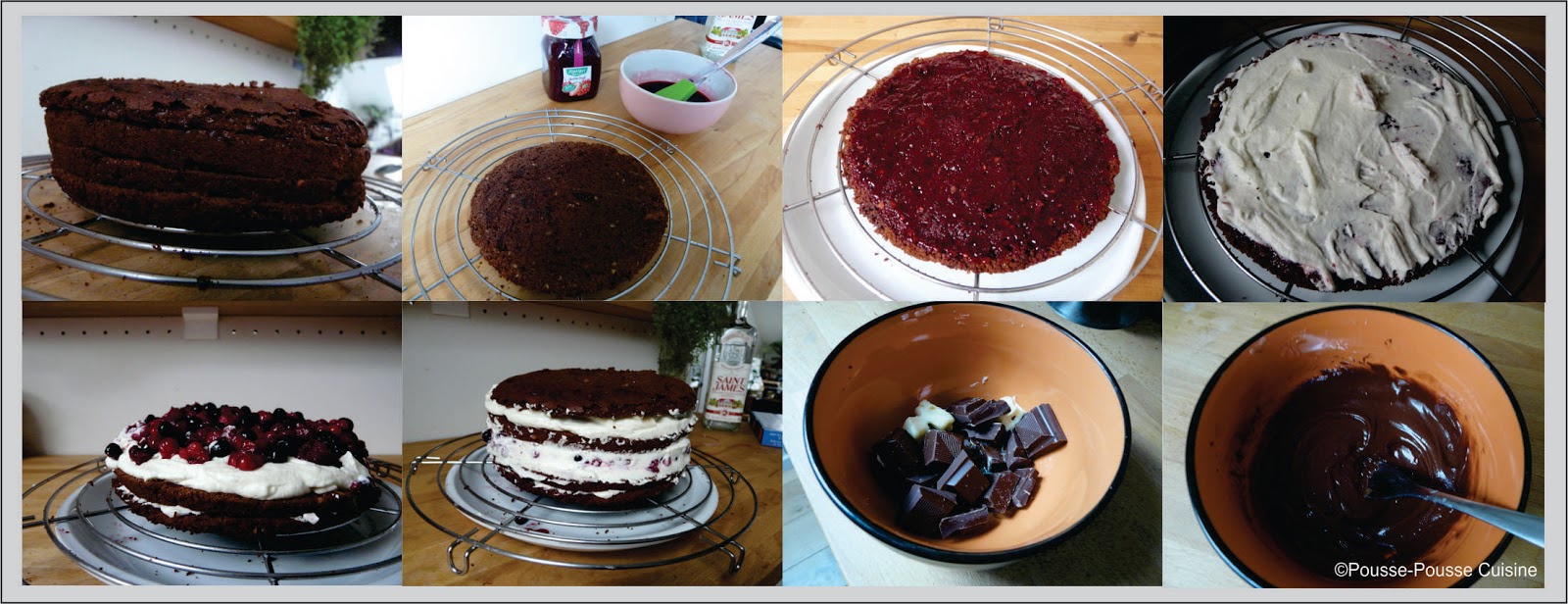 Pousse-Pousse Cuisine: Le rouge et noir