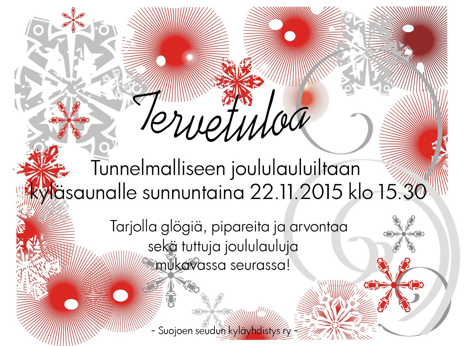 Suojoki ja Piikkilänkylä: Joululaulujen aika!