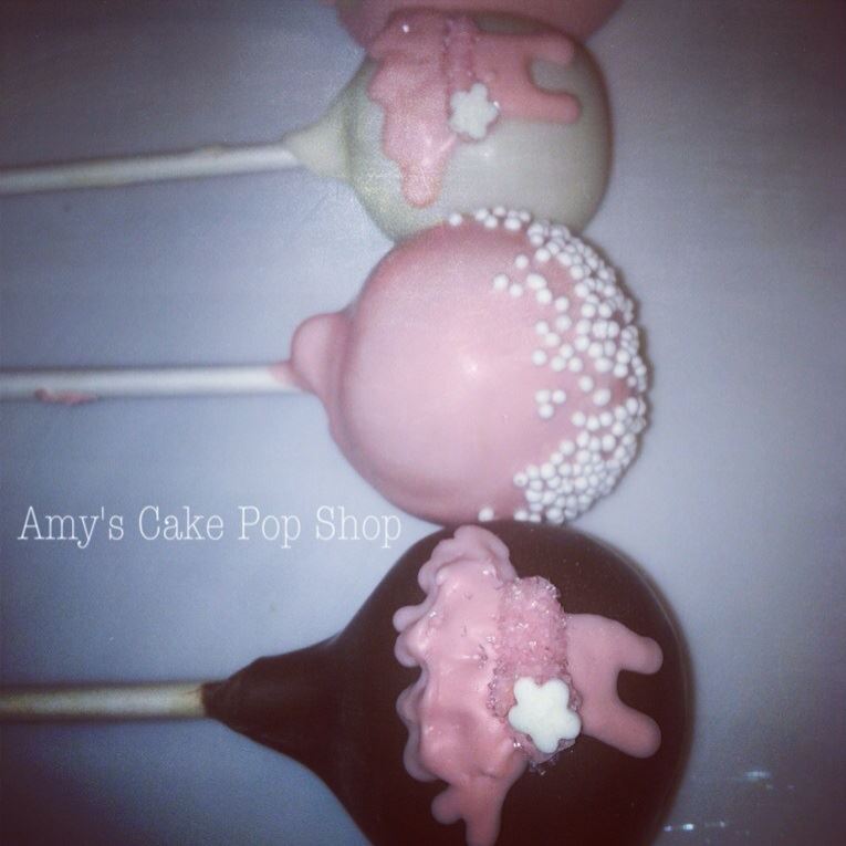 Amy's Cake Pop Shop!: Ballerina Cake Pops!! Love These!