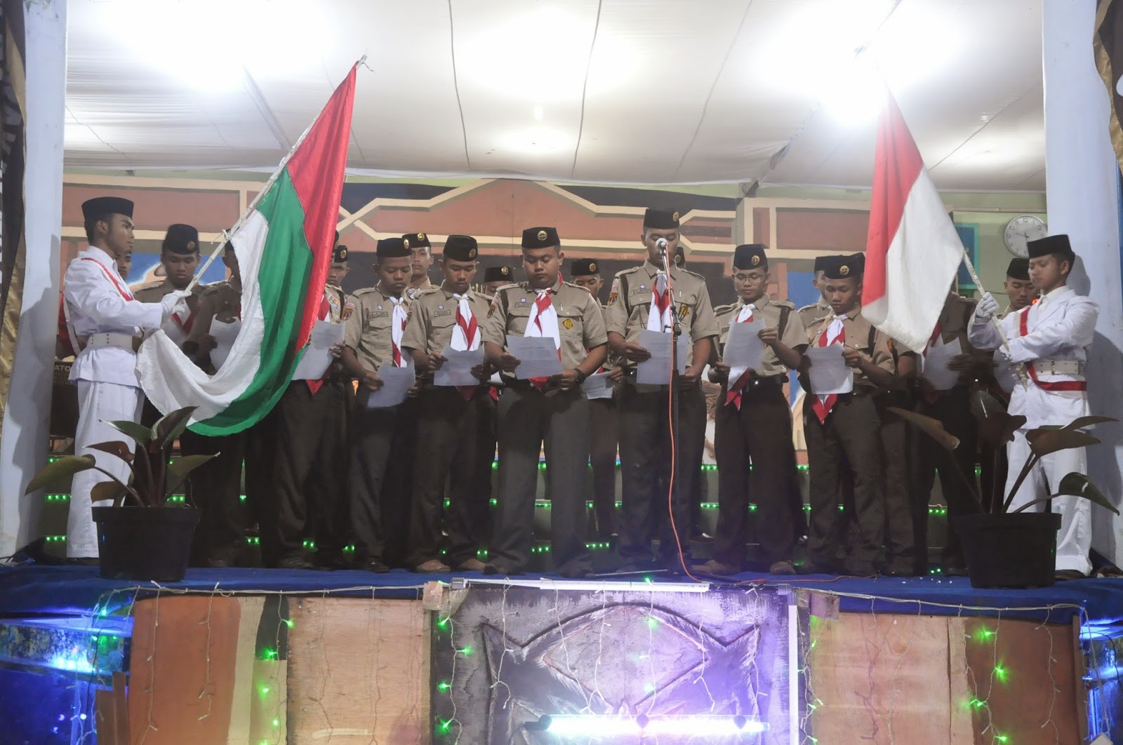 Pelantikan OPPM dan Koordinator | Pondok Modern Gontor 6 Darul Qiyam