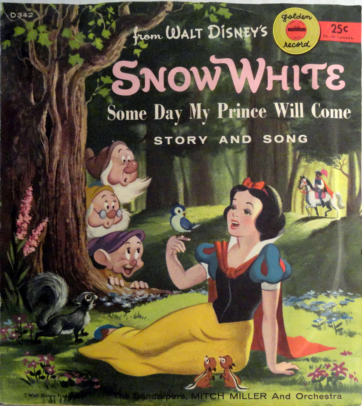 Filmic Light - Snow White Archive: Snow White Golden Record D342 ...